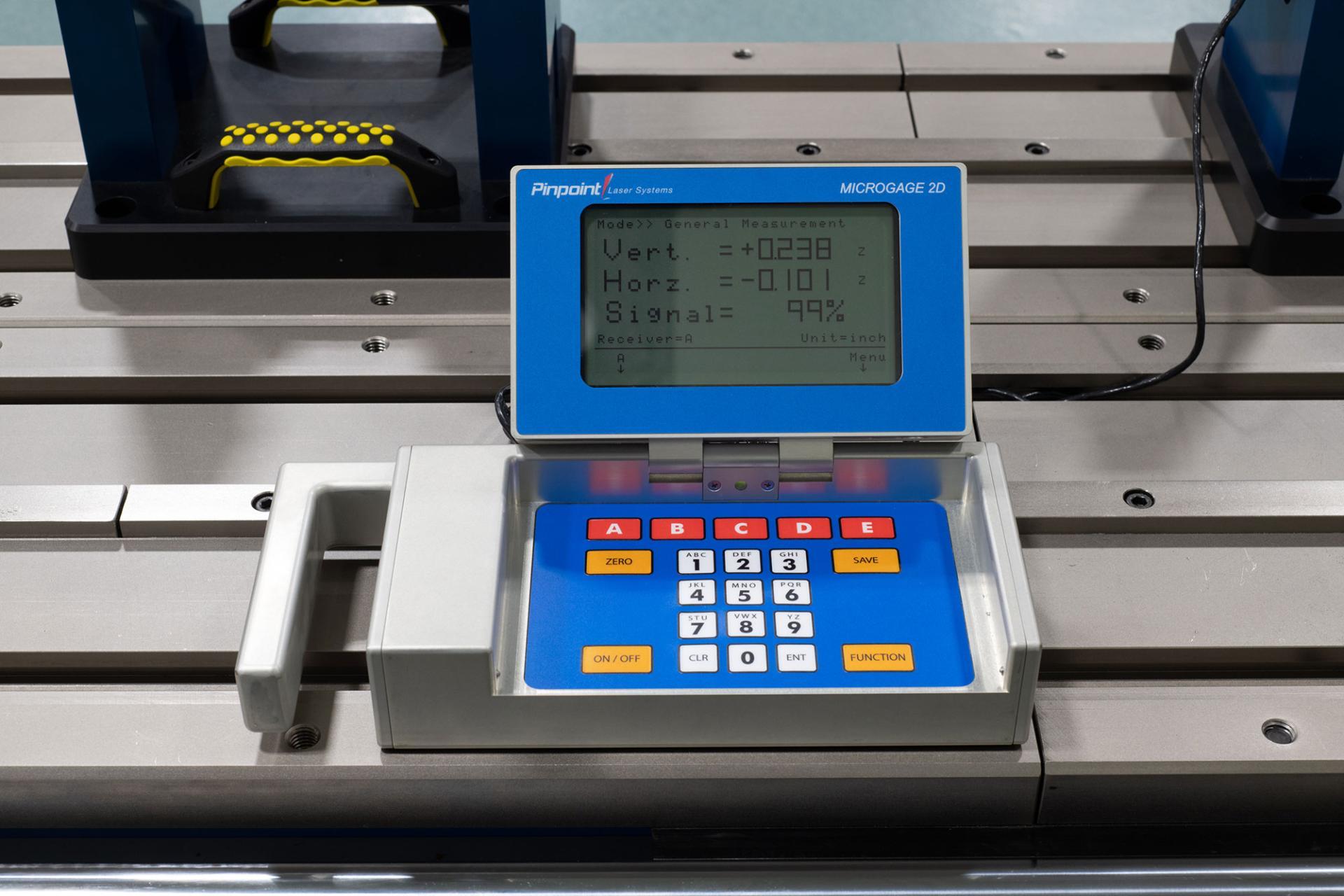 Split Hopkinson Pressure Bar Laser Alignment Tool | REL