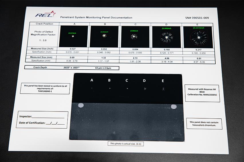 REL TAM Panels - P&W APPROVED TAM 146040-1 and 146040-2 | REL